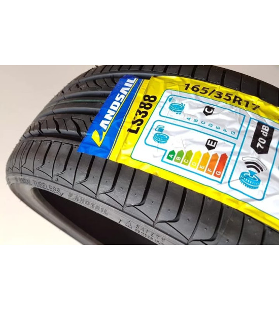 Rodas e Cia - Pneu 165/35r17 Landsail Ls388 75v Super Baixo