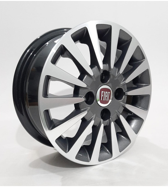 Rodas e Cia - Jogo De Rodas Fiat Uno Palio Strada Tipo Tempra Scorro S190