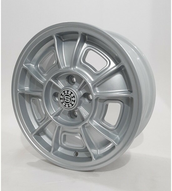 Rodas e Cia - Roda Dragster Esportiva Aro 15 Scorro S228 Prata