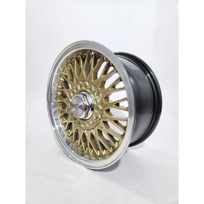 JOGO DE RODA BBS RS BALLINA / FUSCA / BRASILIA / BUGGY / BUGRE / NV47 4X130"