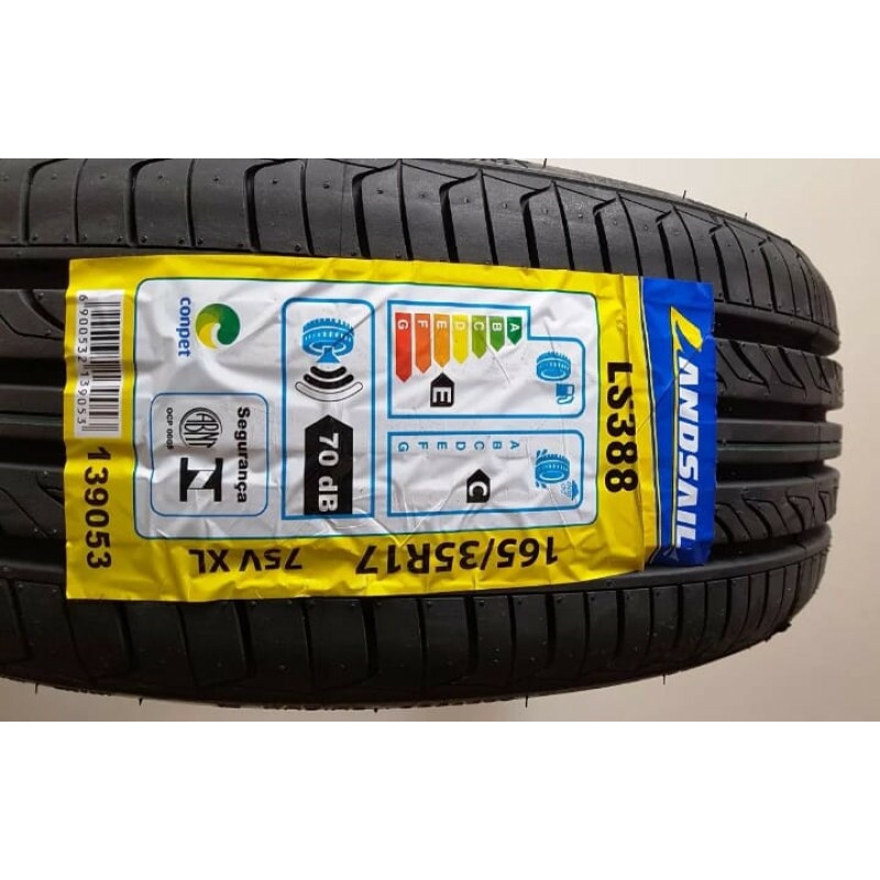 Rodas e Cia - Pneu 165/35r17 Landsail Ls388 75v Super Baixo