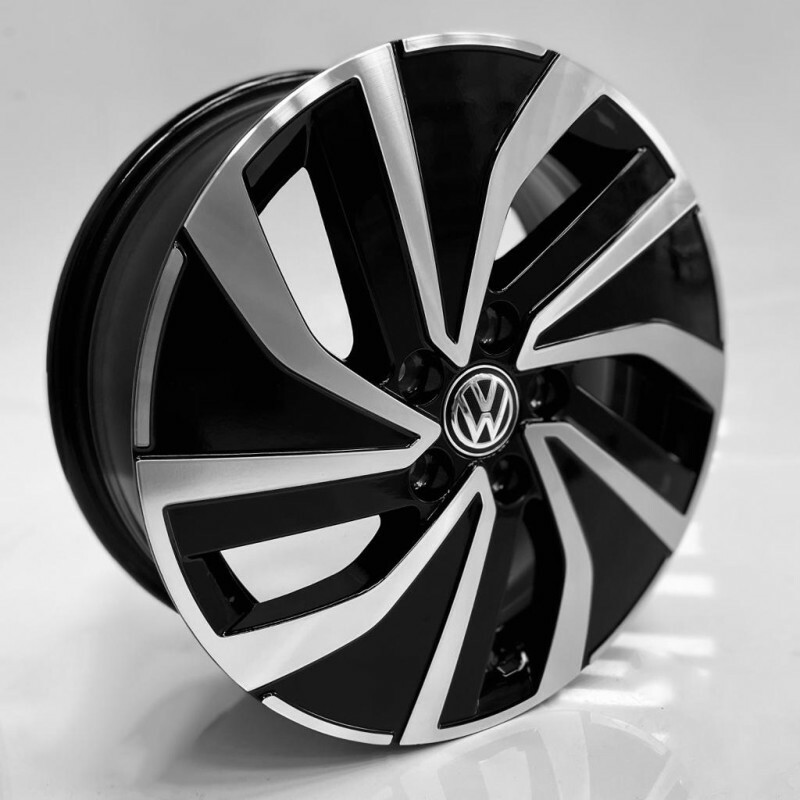 RODAS E CIA - JOGO DE RODAS VW POLO HIGHLINE TSI / POLO TRACK / VIRTUS ...