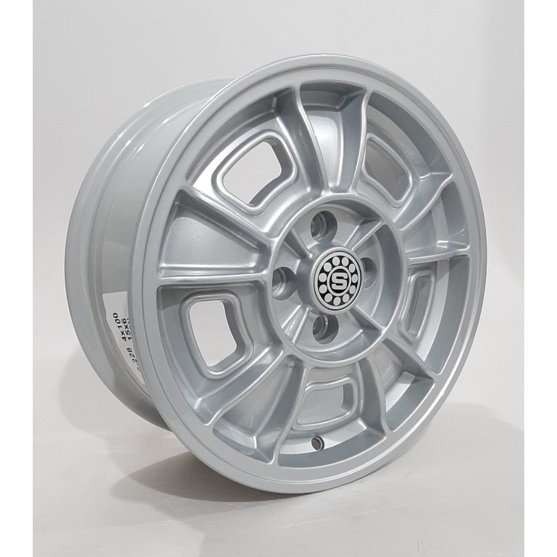 Rodas e Cia - Roda Dragster Esportiva Aro 15 Scorro S228 Prata