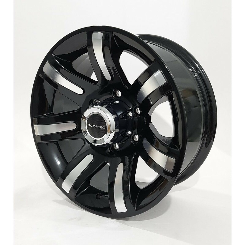 RODAS E CIA - RODA SCORRO S236 PICK-UP / TOYOTA HILUX / GM D-20 S-10 ...