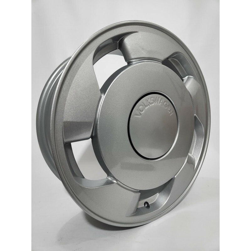 Jogo De Rodas Vw Orbital Aro 17x6 4x100 Zk10 Prata